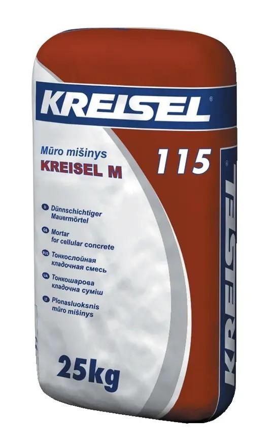 KREISEL M 115 M5 mūro mišinys 5 MPa, 25kg