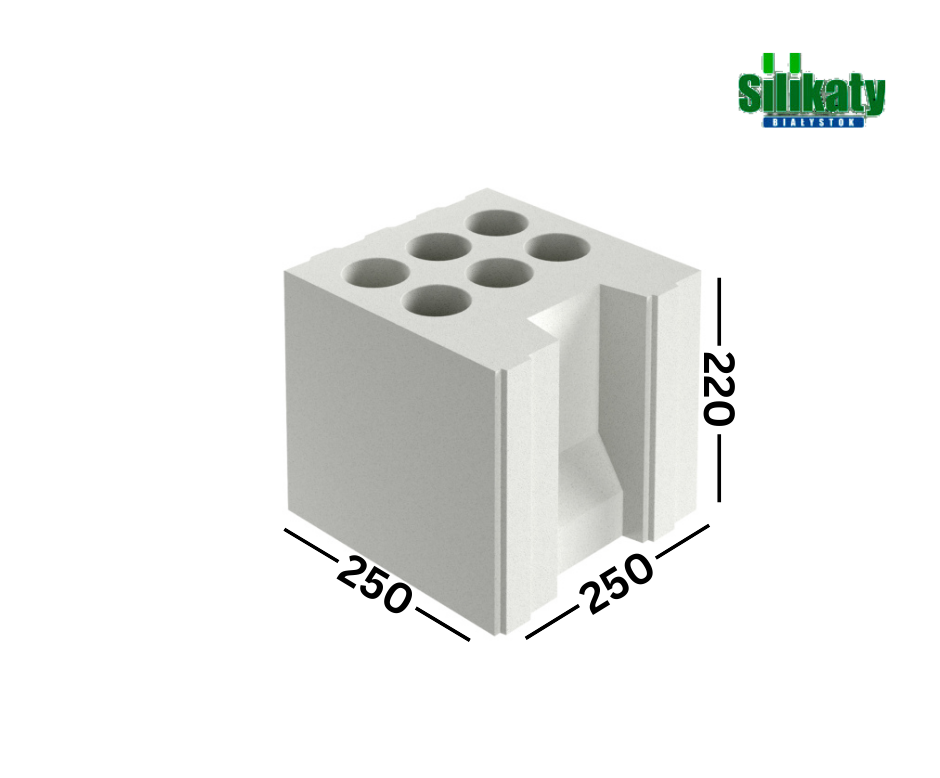 Silikatiniai blokeliai SILIKAT N25 15MPa