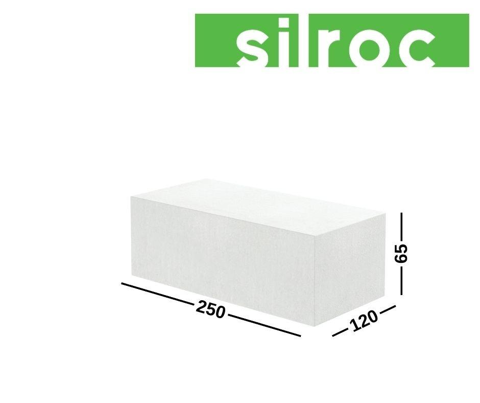 SILROC BRICK SP65 M15 silikatinės plytos 15Mpa 250x120x6