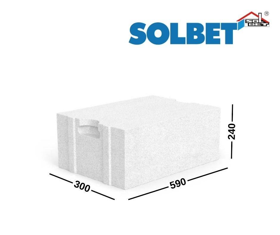 SOLBET OPTIMAL PLUS PWU 300 2,5 MPa akyto betono blokeli